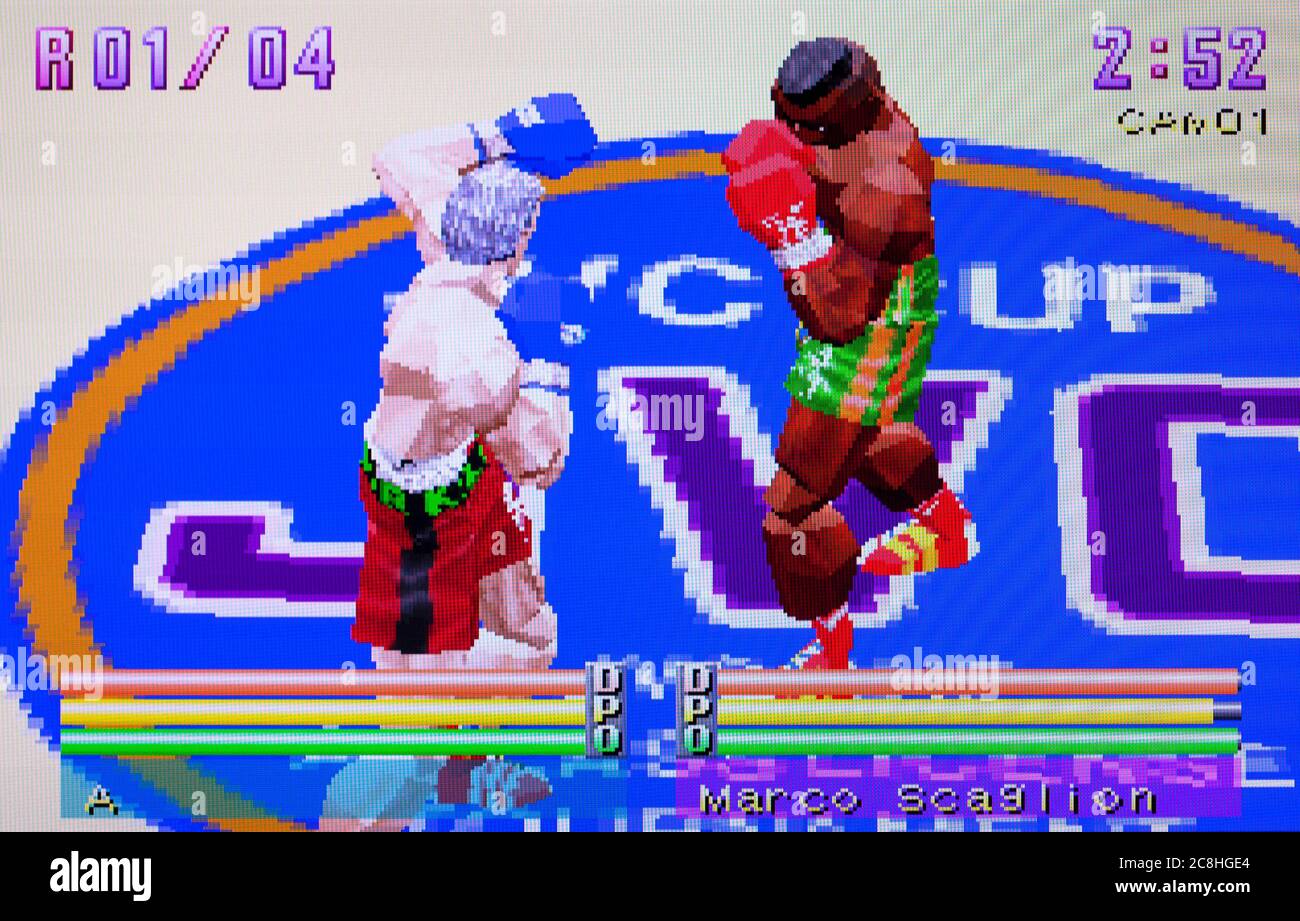 Victory Boxing - Sega Saturn Videogame - Editorial use only Stock Photo ...