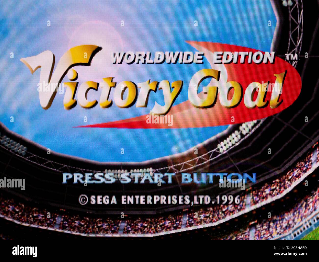 Victory Goal Worldwide Edition - Sega Saturn Videogame - Editorial use only Stock Photo - Alamy