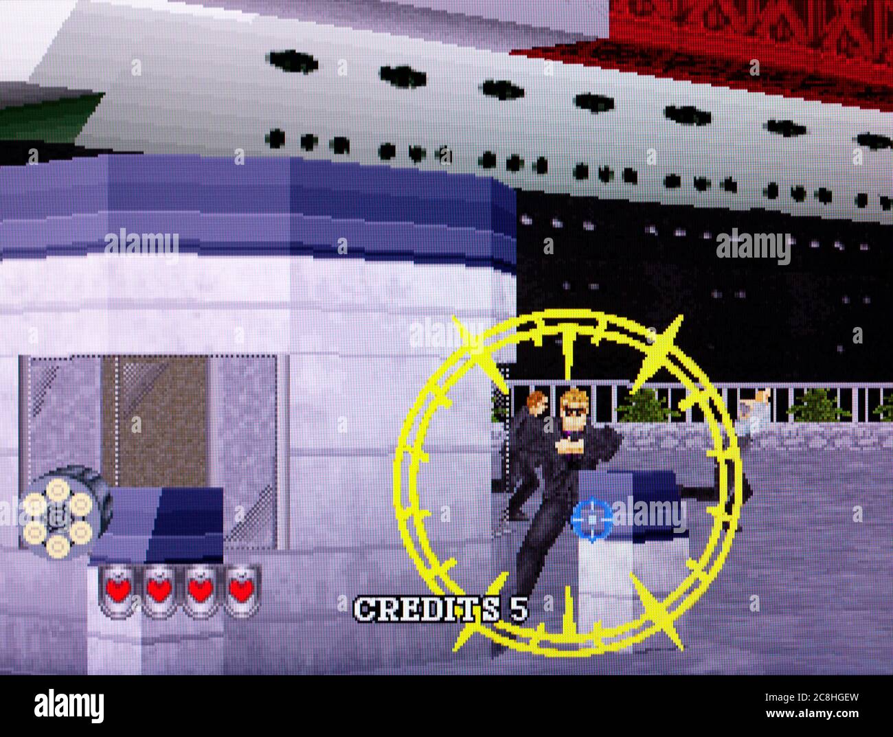 Virtua Cop 2 - Sega Saturn Videogame - Editorial use only Stock Photo ...