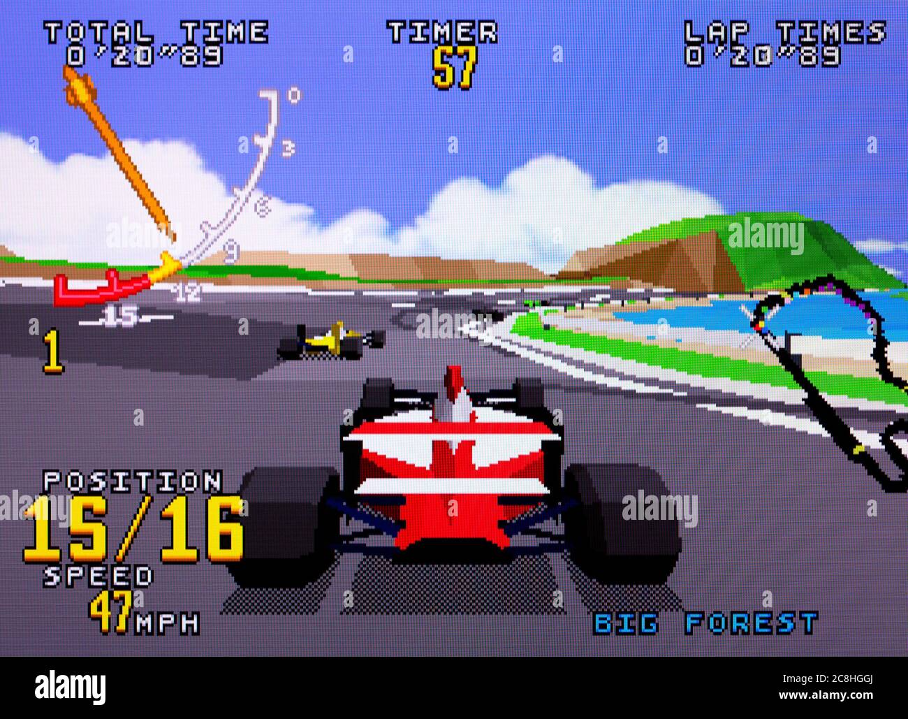 Virtua Racing - Sega Saturn Videogame - Editorial use only Stock Photo - Alamy