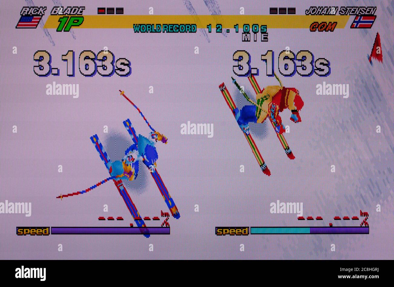 Winter Heat - Sega Saturn Videogame - Editorial use only Stock Photo ...