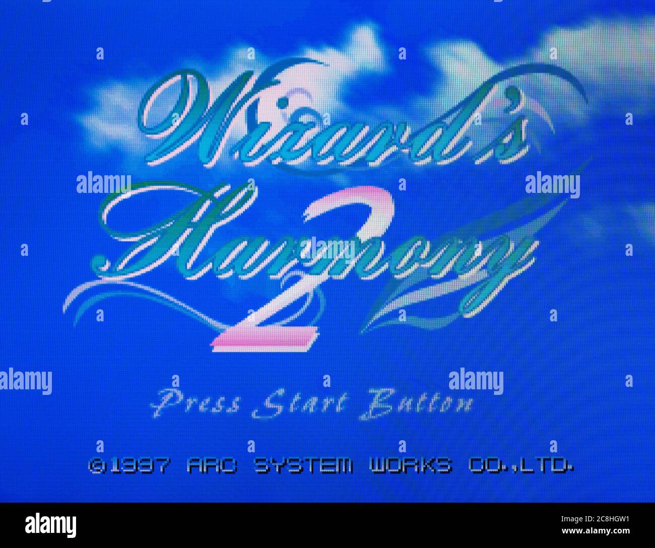 Wizard's Harmony 2 - Sega Saturn Videogame - Editorial use only Stock Photo - Alamy