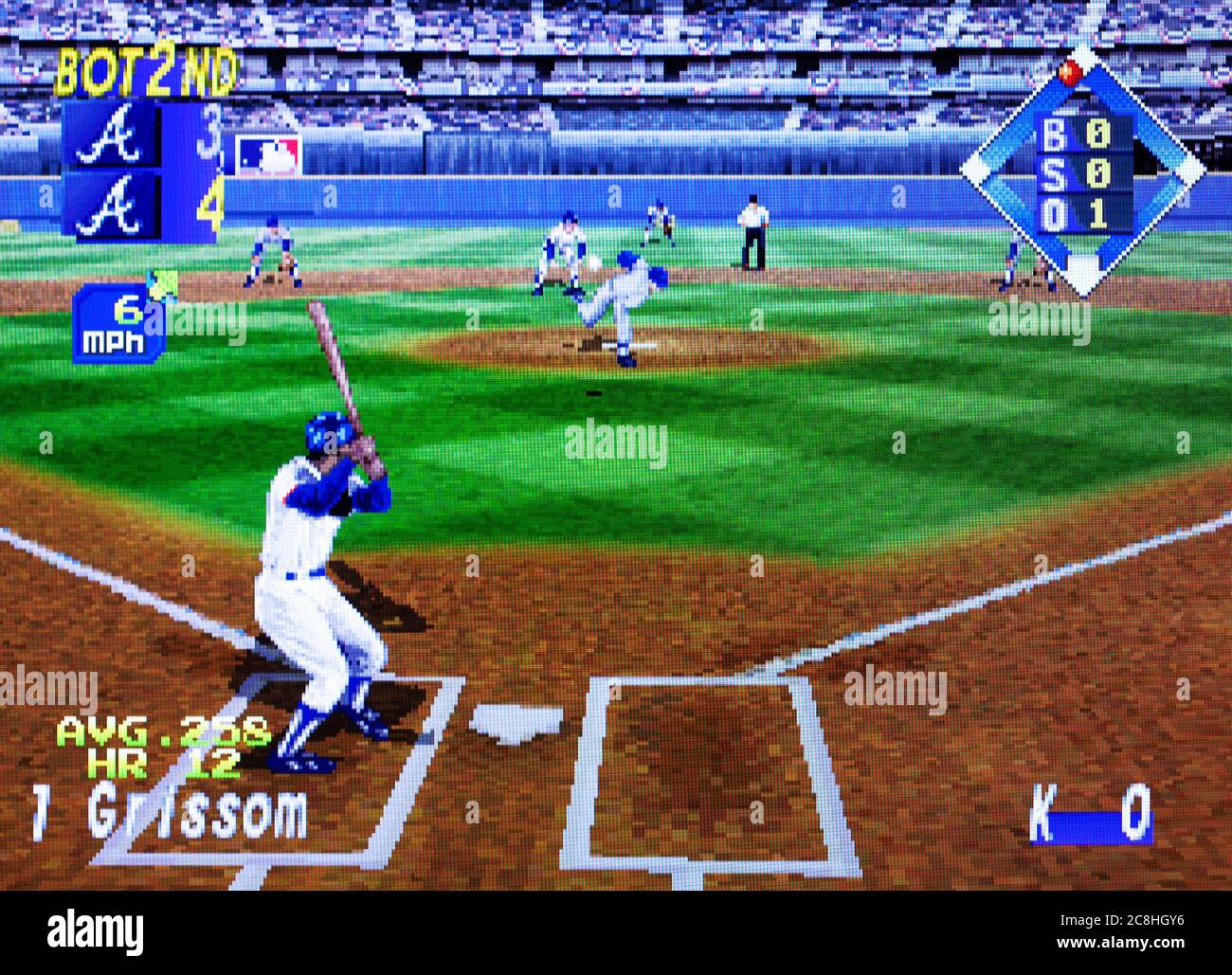 World Series Baseball II - Sega Saturn Videogame - Editorial use only ...