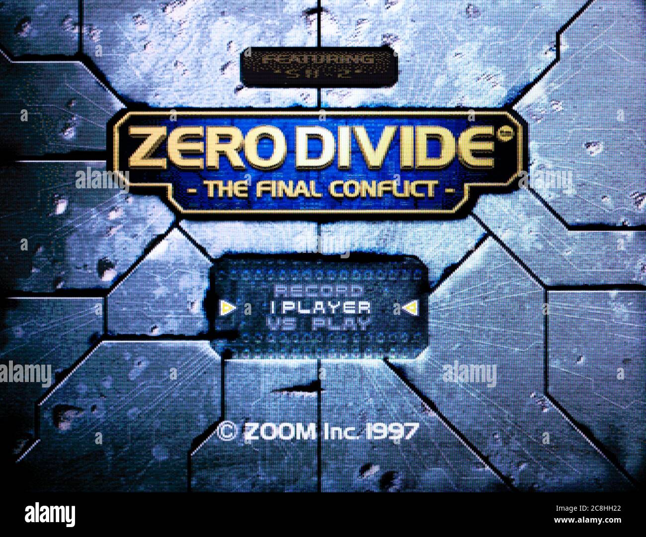 Zero Divide The Final Conflict - Sega Saturn Videogame - Editorial use ...