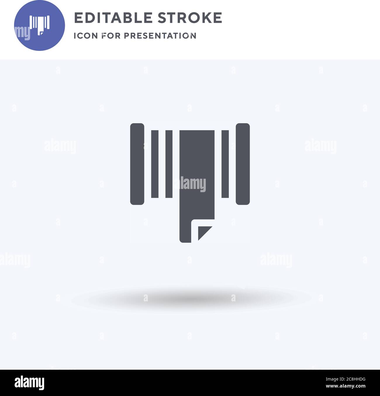 Tape icon vector, filled flat sign, solid pictogram isolated on white ...