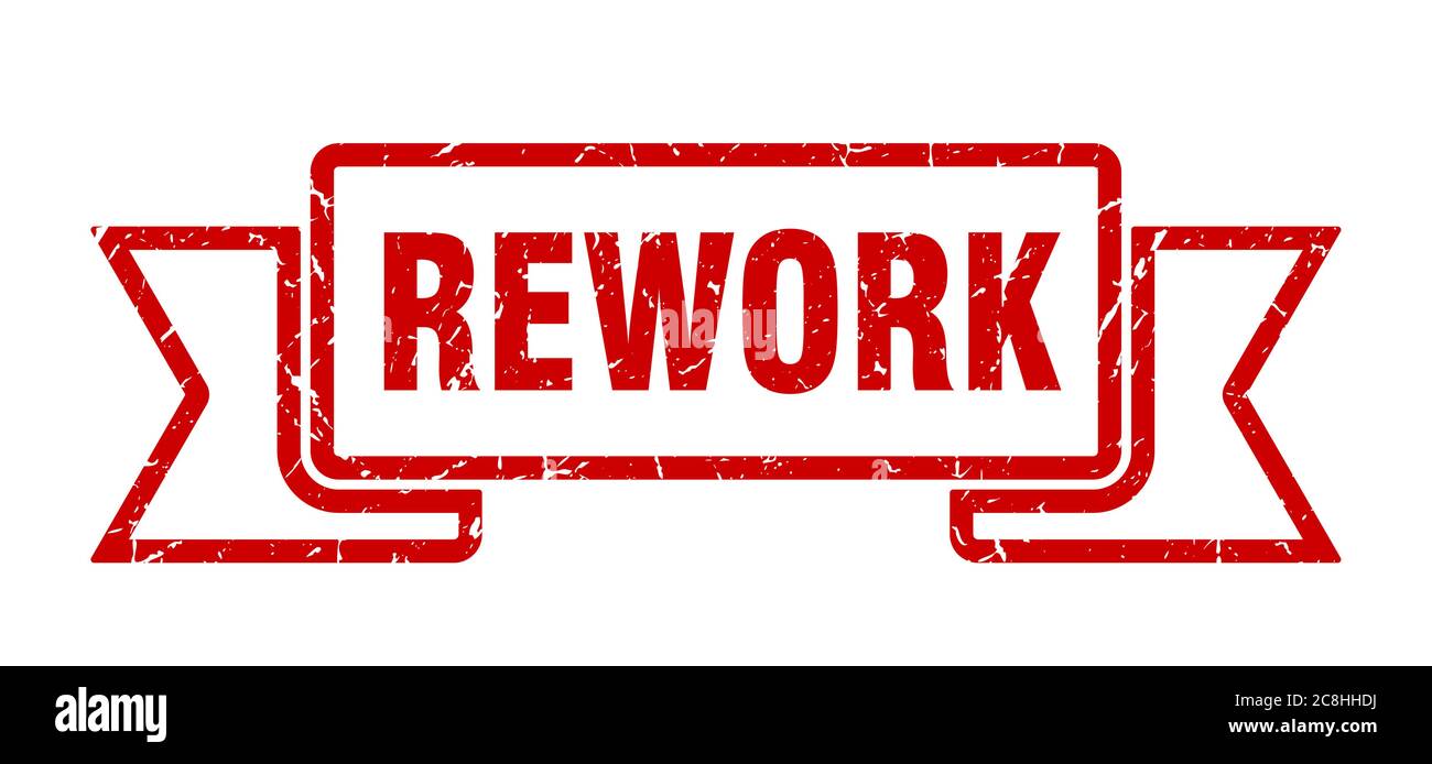 Rework seal hi-res stock photography and images - Alamy