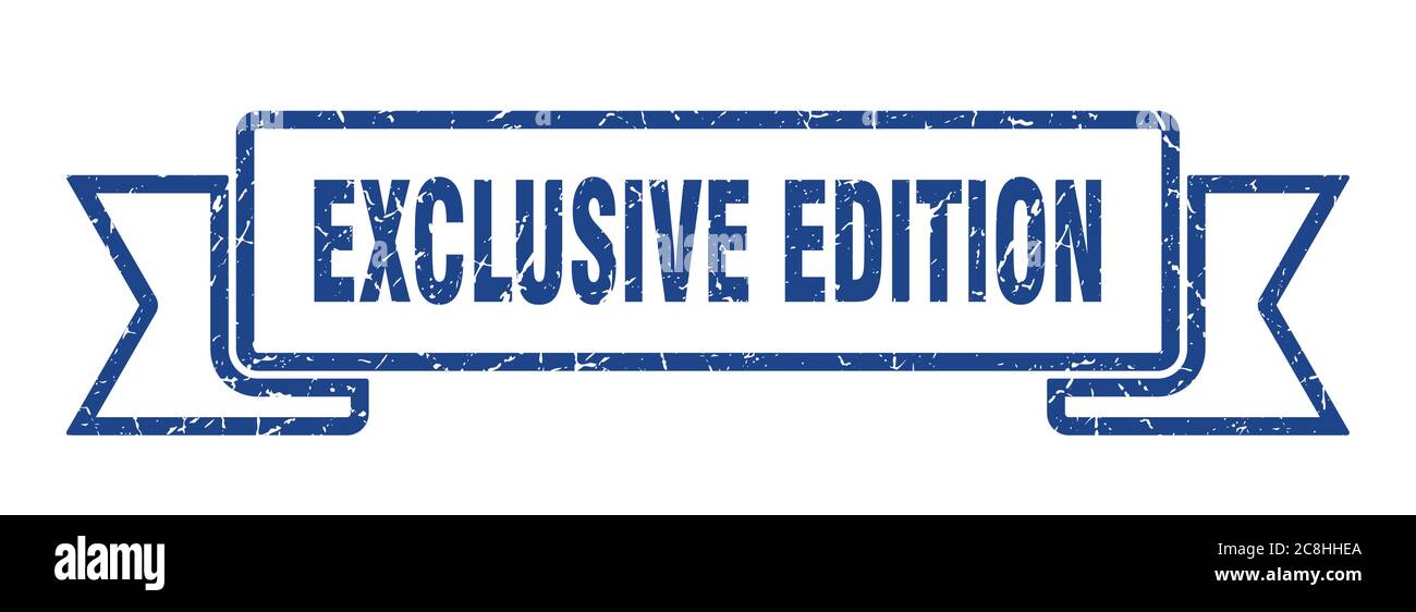 exclusive edition ribbon sign. exclusive edition vintage retro band ...