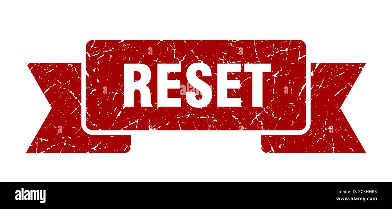 Reset seal Stock Vector Images - Alamy