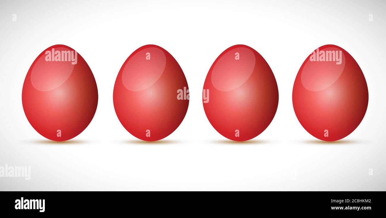 Red egg Stock Vector Images - Alamy