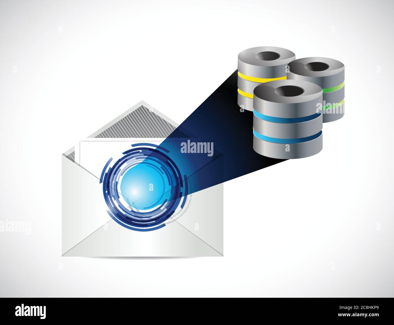 Email servers Stock Vector Images - Alamy