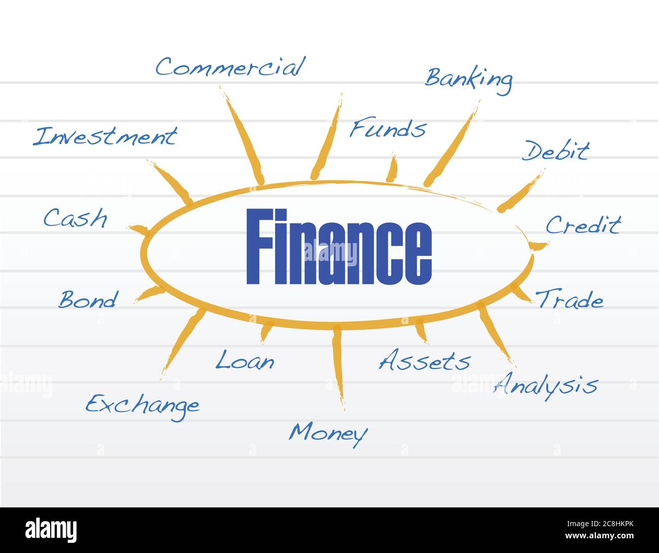 Finance model illustration design over a white background Stock Vector ...