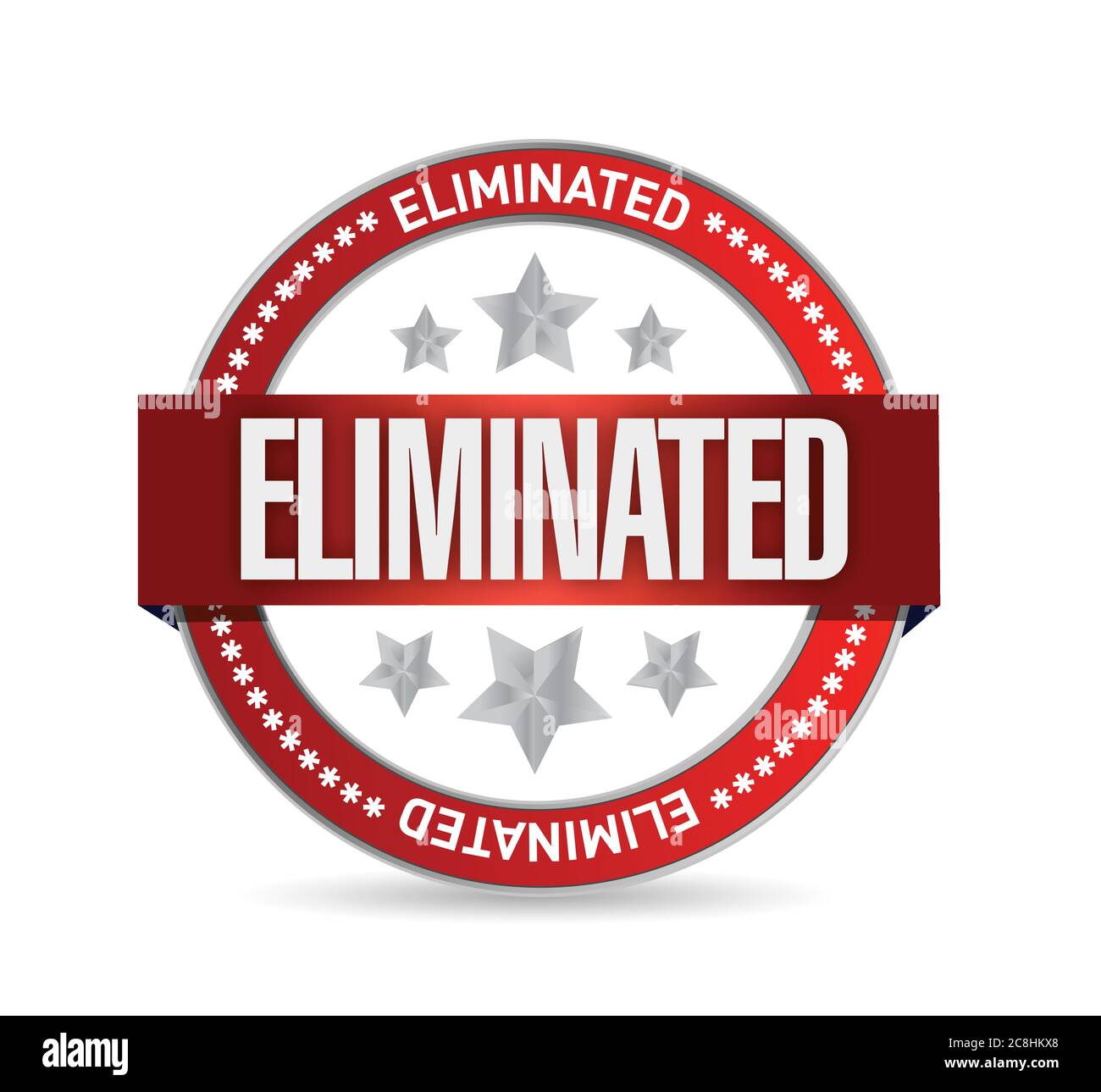 Eliminated illustration Stock Vector Images - Alamy