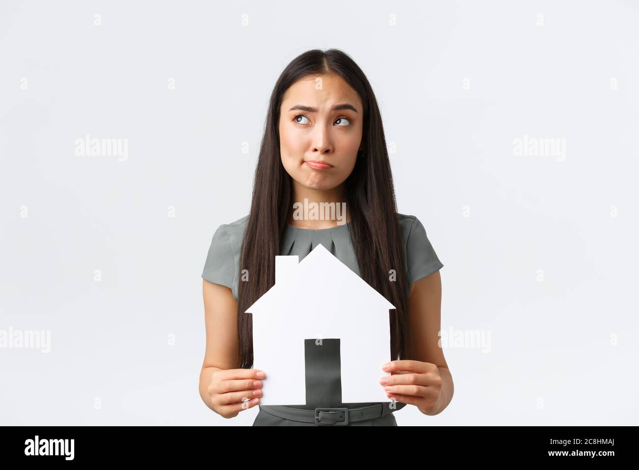 Real estate agent house confused hi-res stock photography and images ...