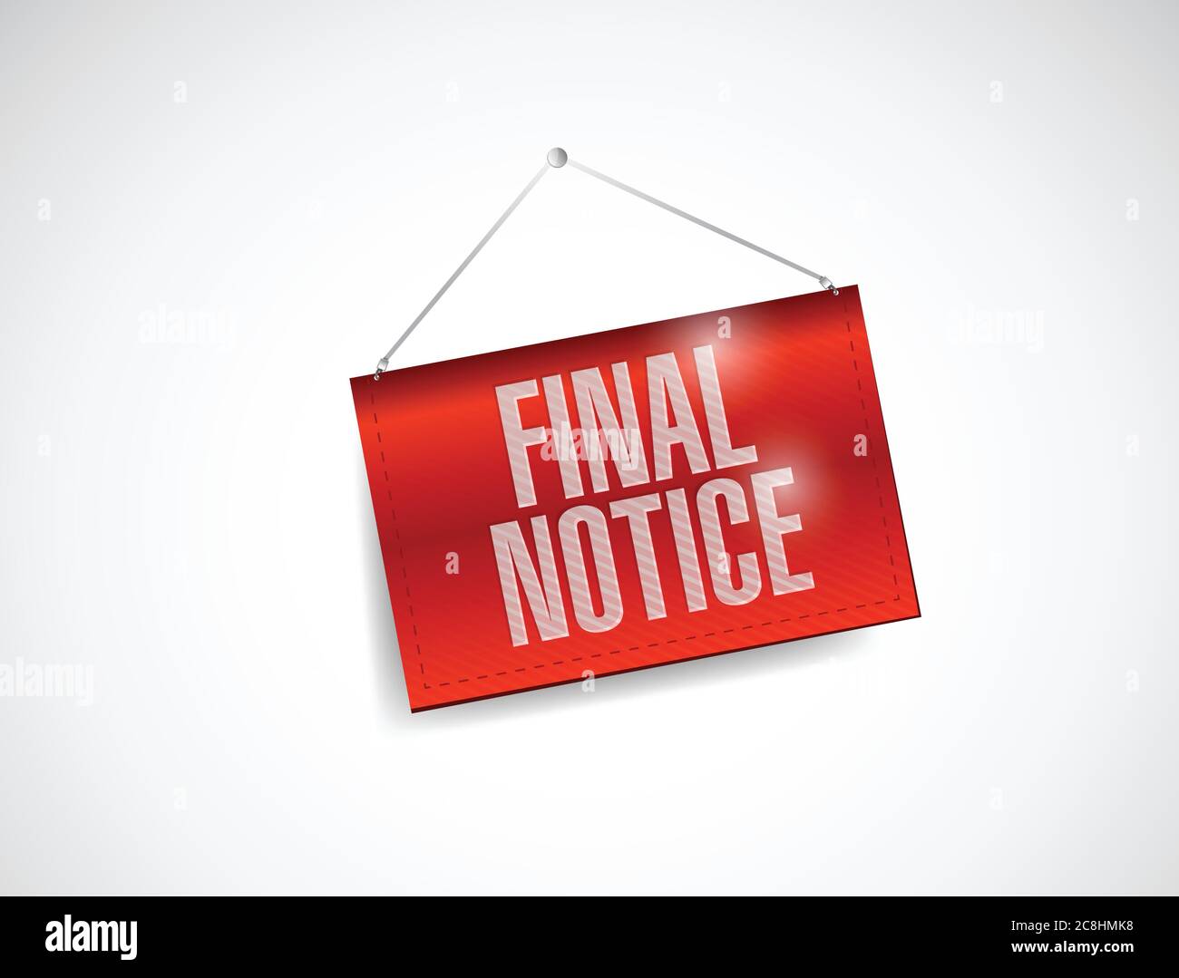 Final warning Stock Vector Images - Alamy