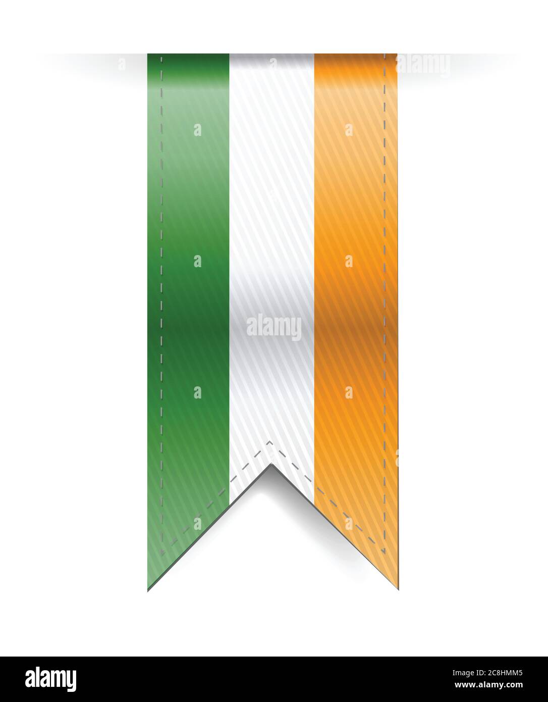 Ireland banner illustration design over a white background Stock Vector ...