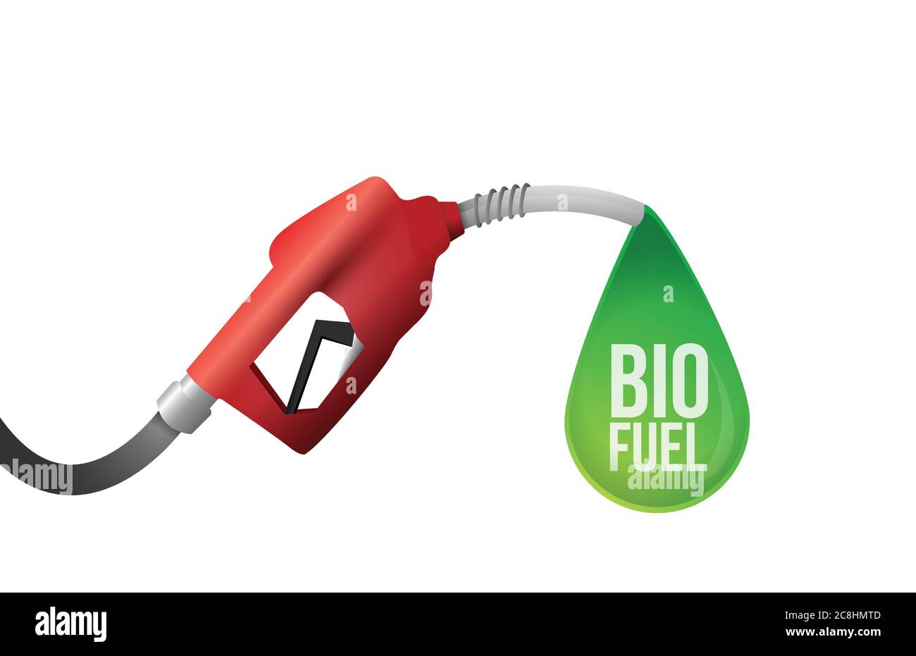 Bio fuel illustration design over a white background Stock Vector Image ...