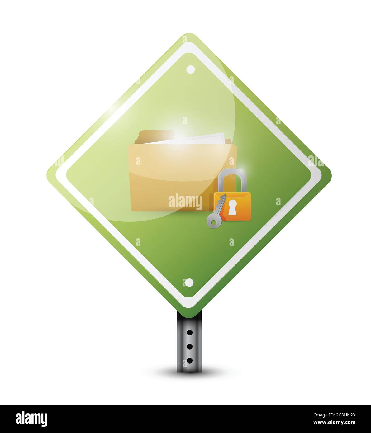 Road lock Stock Vector Images - Alamy