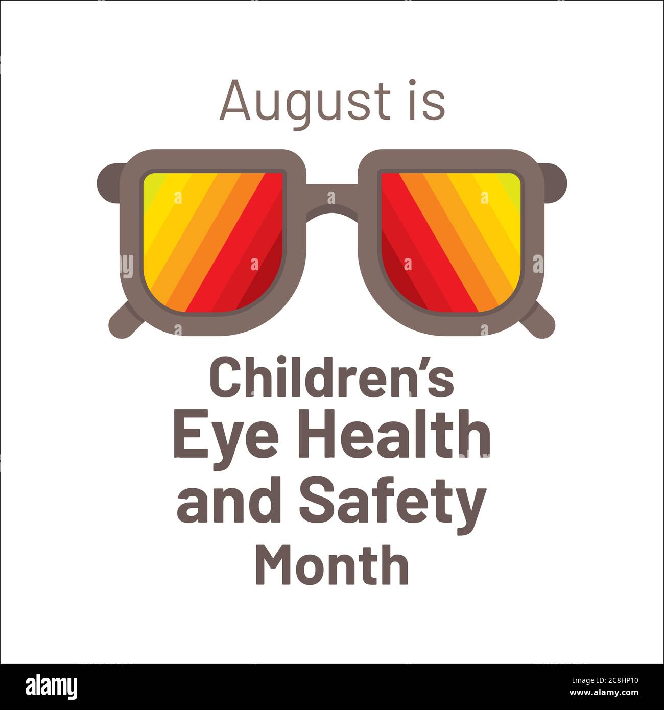 August Safety Awareness Month Children`s Eye Health And Safety Month