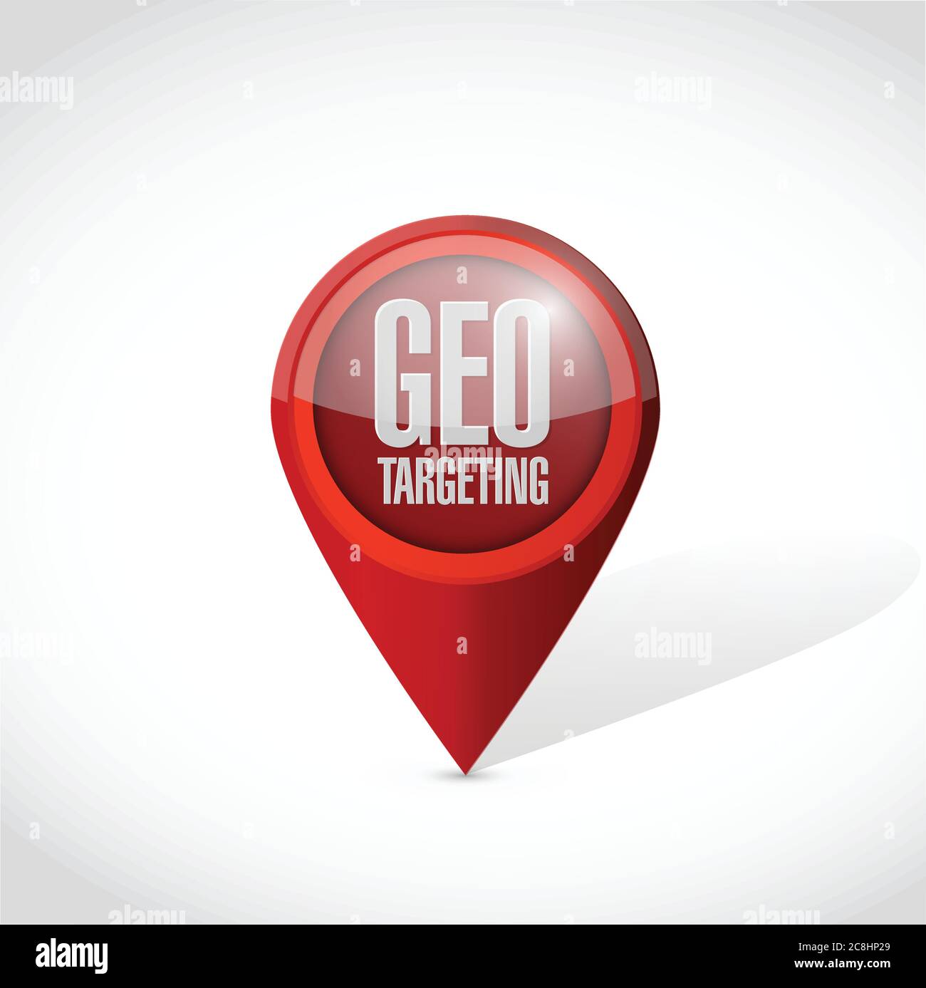 Geo targeting word Stock Vector Images - Alamy