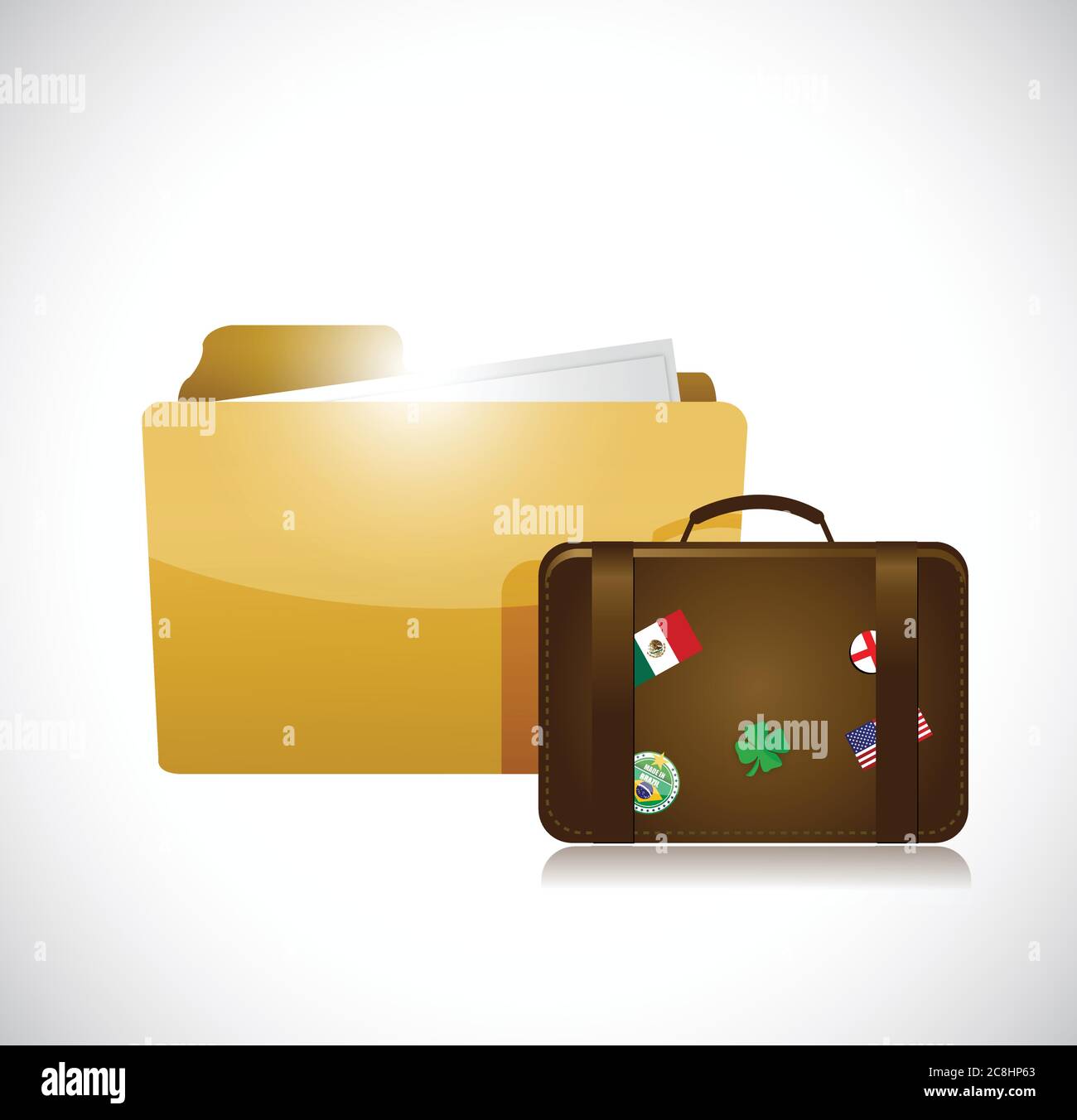 File handle background Stock Vector Images - Alamy