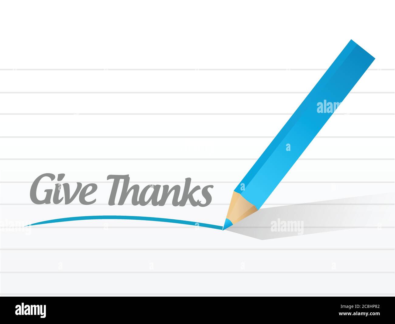 Give thanks vector vectors hi-res stock photography and images - Alamy