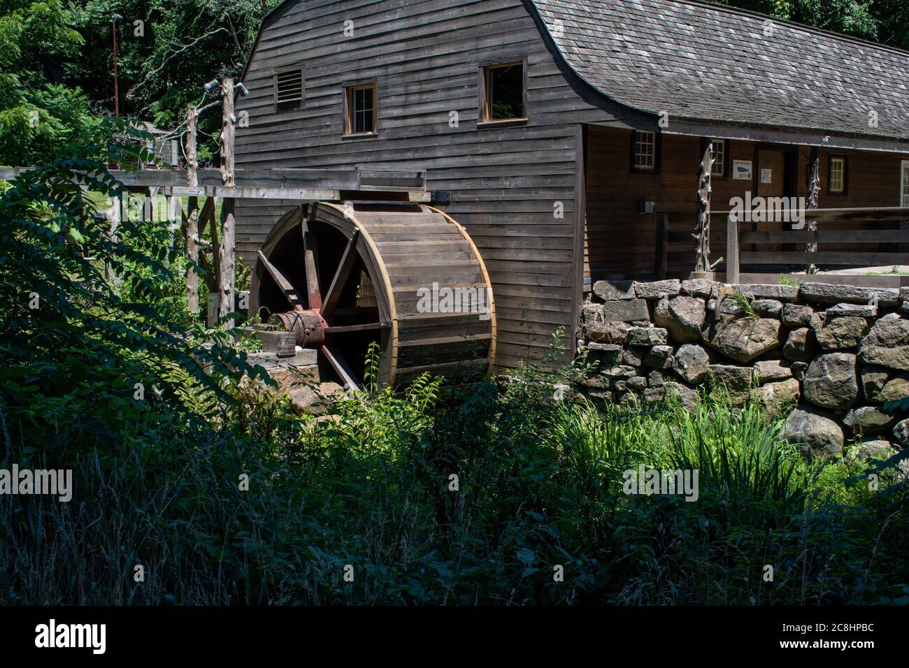 Water powered grain mill hi-res stock photography and images - Alamy