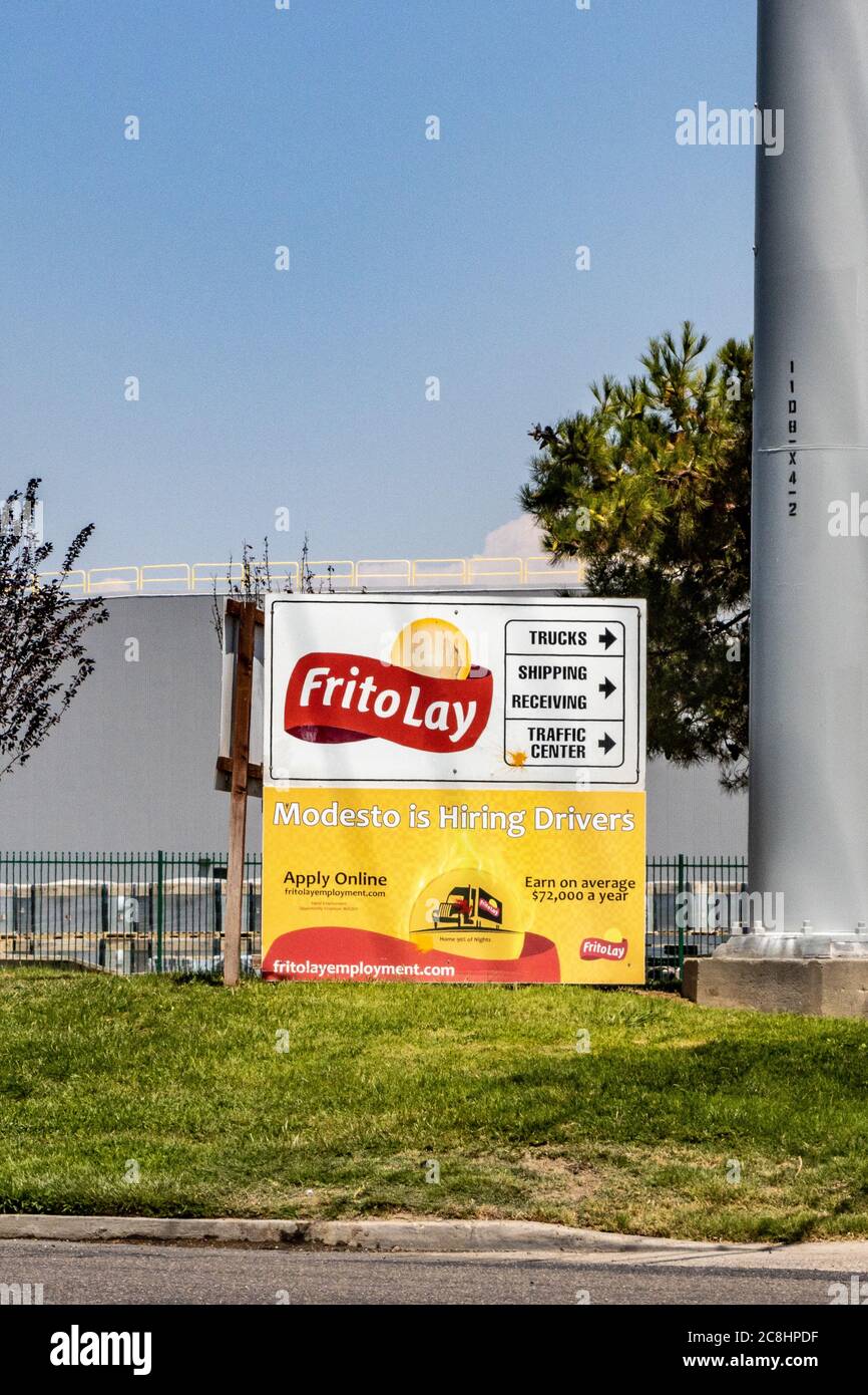 A Frito Lay facility in Modesto California USA Stock Photo - Alamy