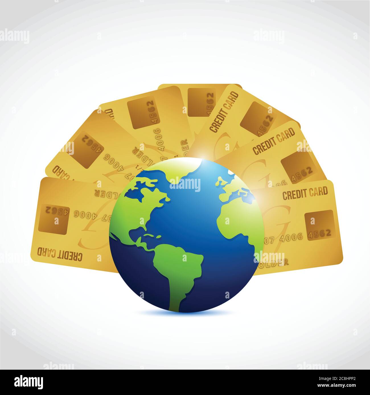 Blue chip design over Stock Vector Images - Alamy