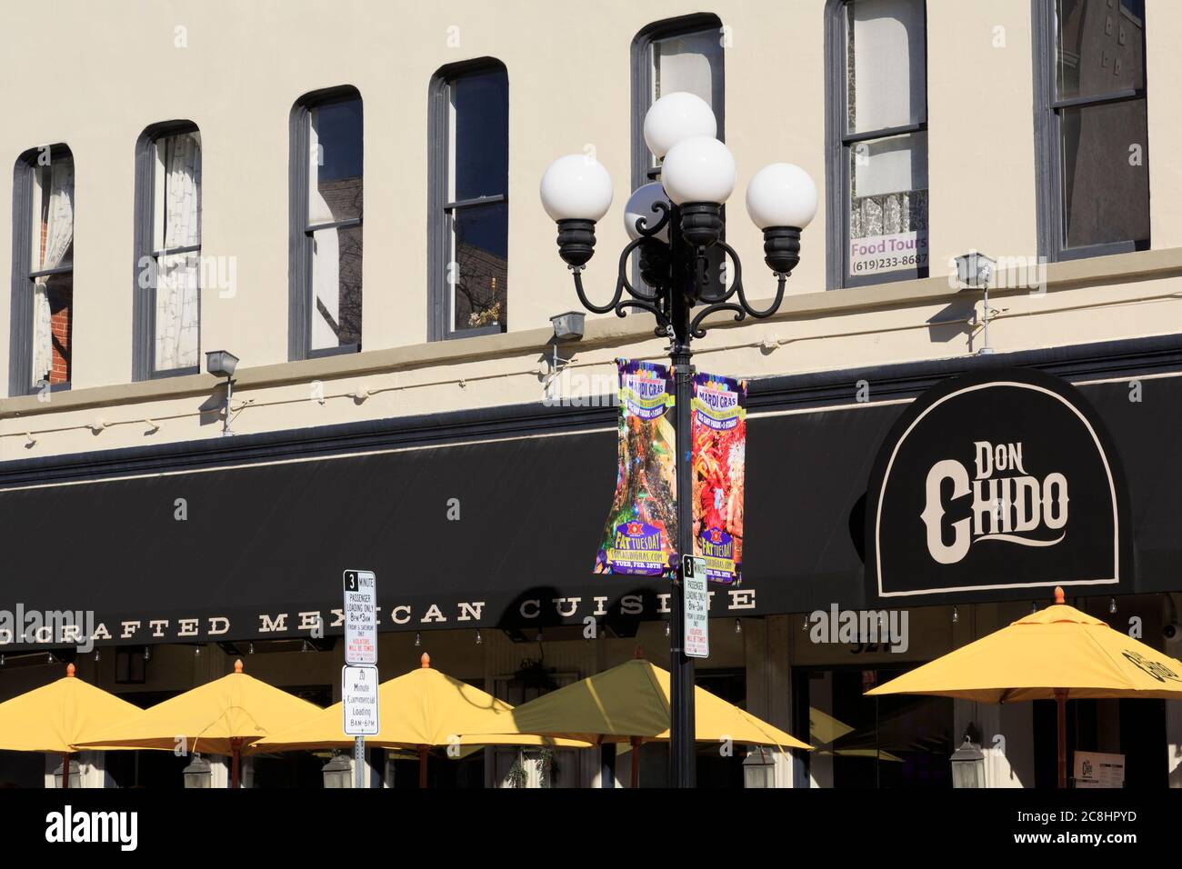 Mexican Restaurant, Fifth Avenue, Gaslamp Quarter, San Diego ...