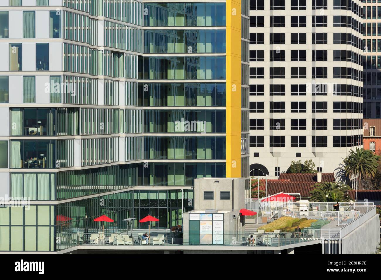 Residence Inn Hotel, Harbor Drive, San Diego, California, USA Stock ...