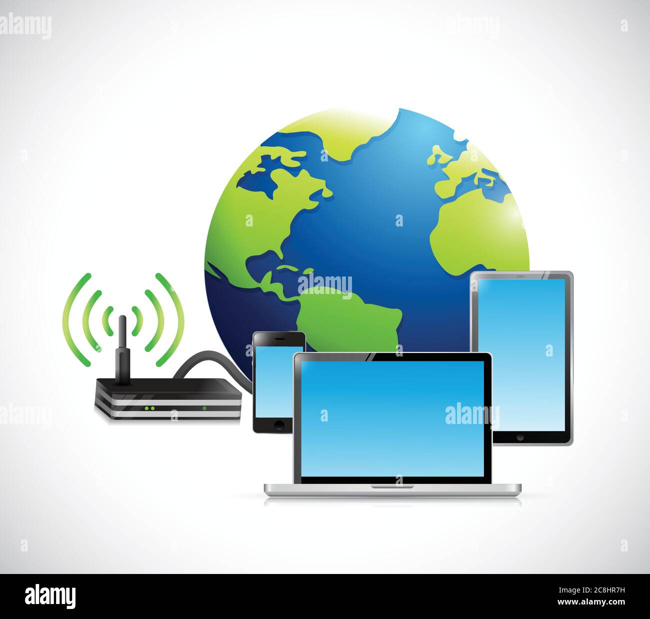 Modem diagram hi-res stock photography and images - Alamy