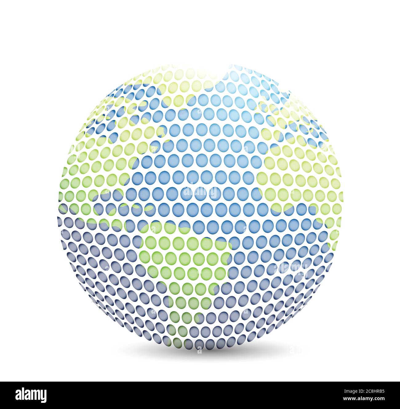 Globe golf ball Cut Out Stock Images & Pictures - Alamy