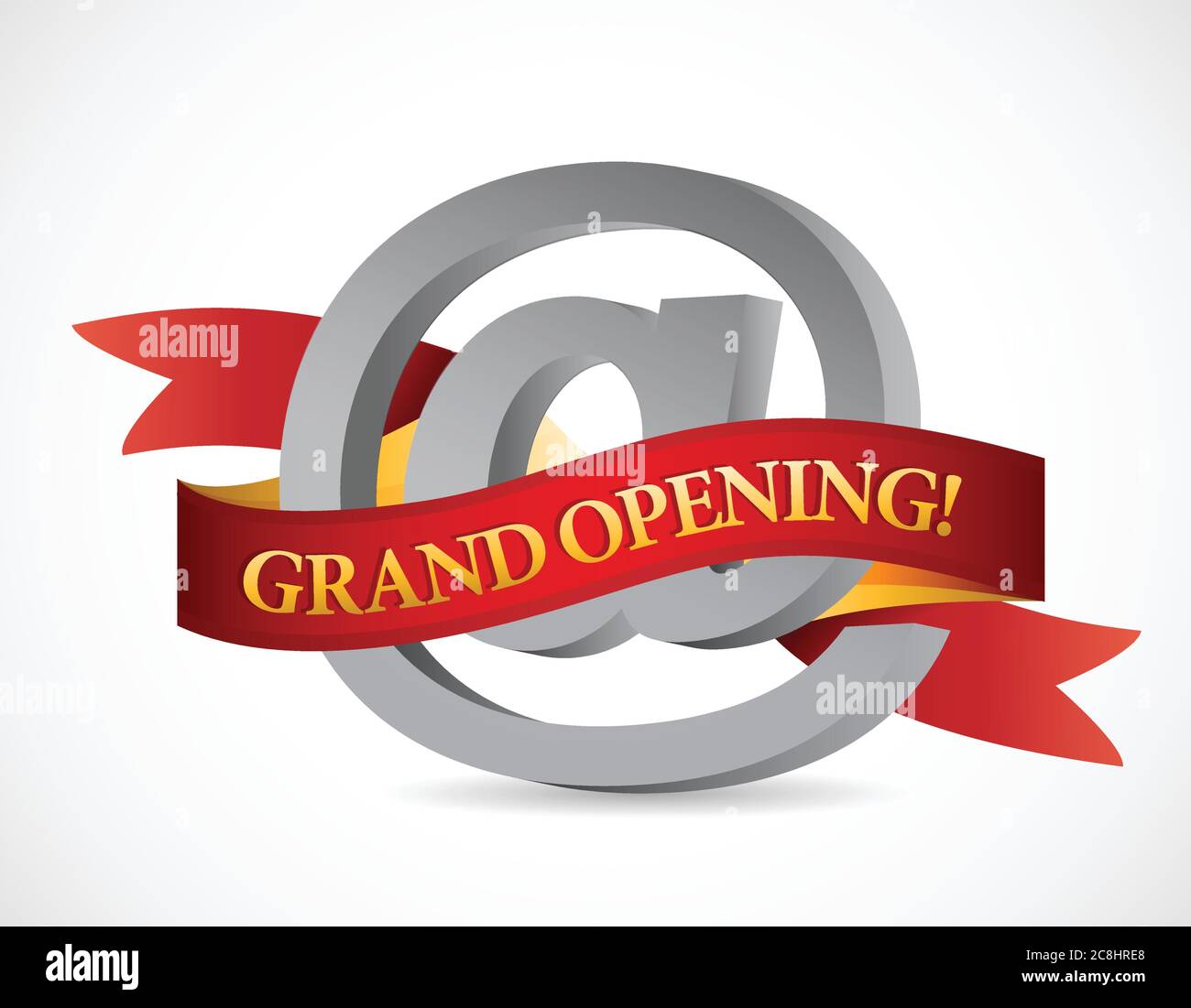 Grand opening banner hi-res stock photography and images - Alamy