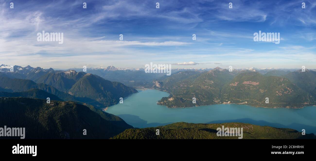 Aerial Canadian Nature Landscape Stock Photo - Alamy