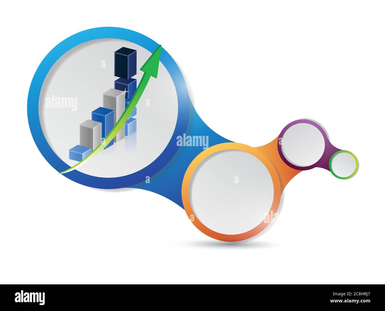 Business diagram layout illustration design over a white background ...