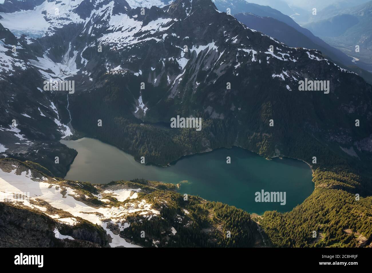 Aerial Canadian Nature Landscape Stock Photo - Alamy