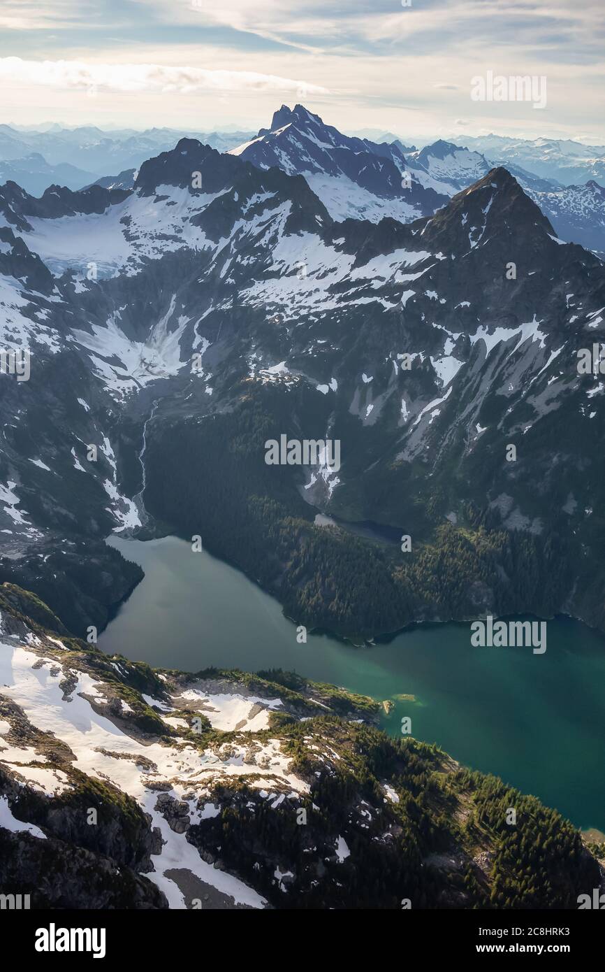 Aerial Canadian Nature Landscape Stock Photo - Alamy