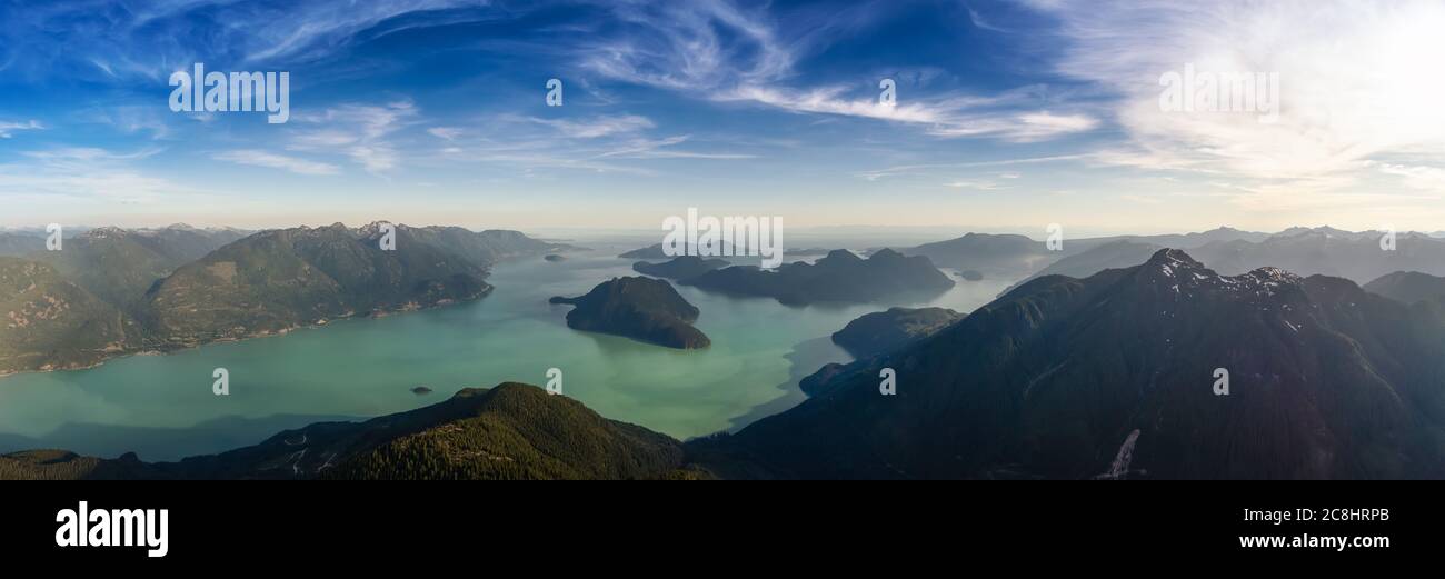Aerial Canadian Nature Landscape Stock Photo - Alamy
