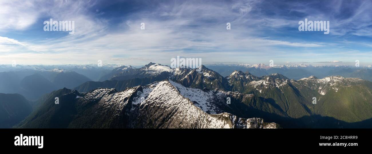 Aerial Canadian Nature Landscape Stock Photo - Alamy