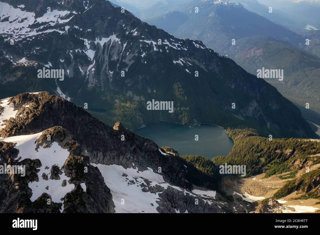 Aerial Canadian Nature Landscape Stock Photo - Alamy