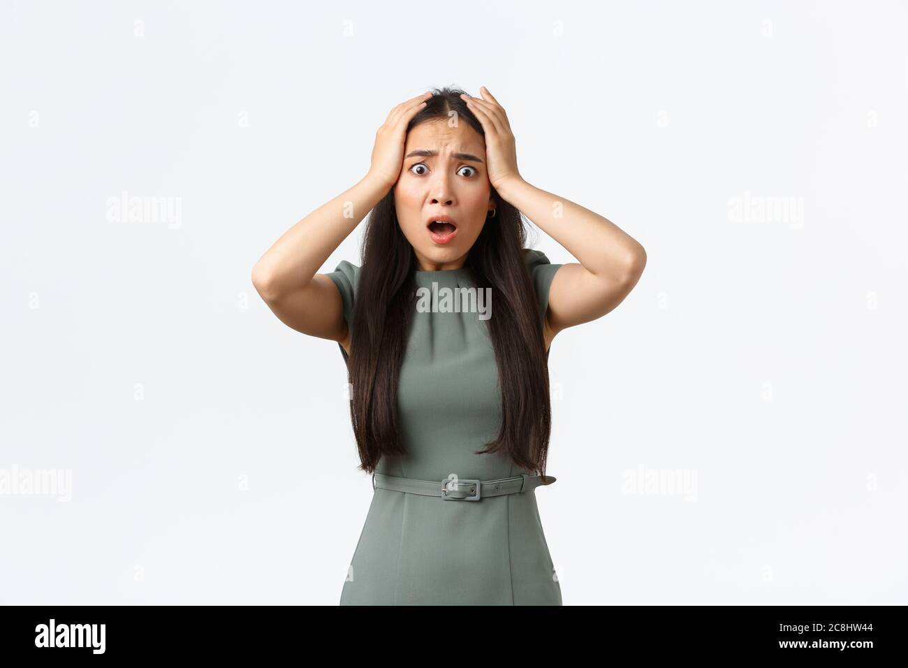 Alarmed face hi-res stock photography and images - Alamy