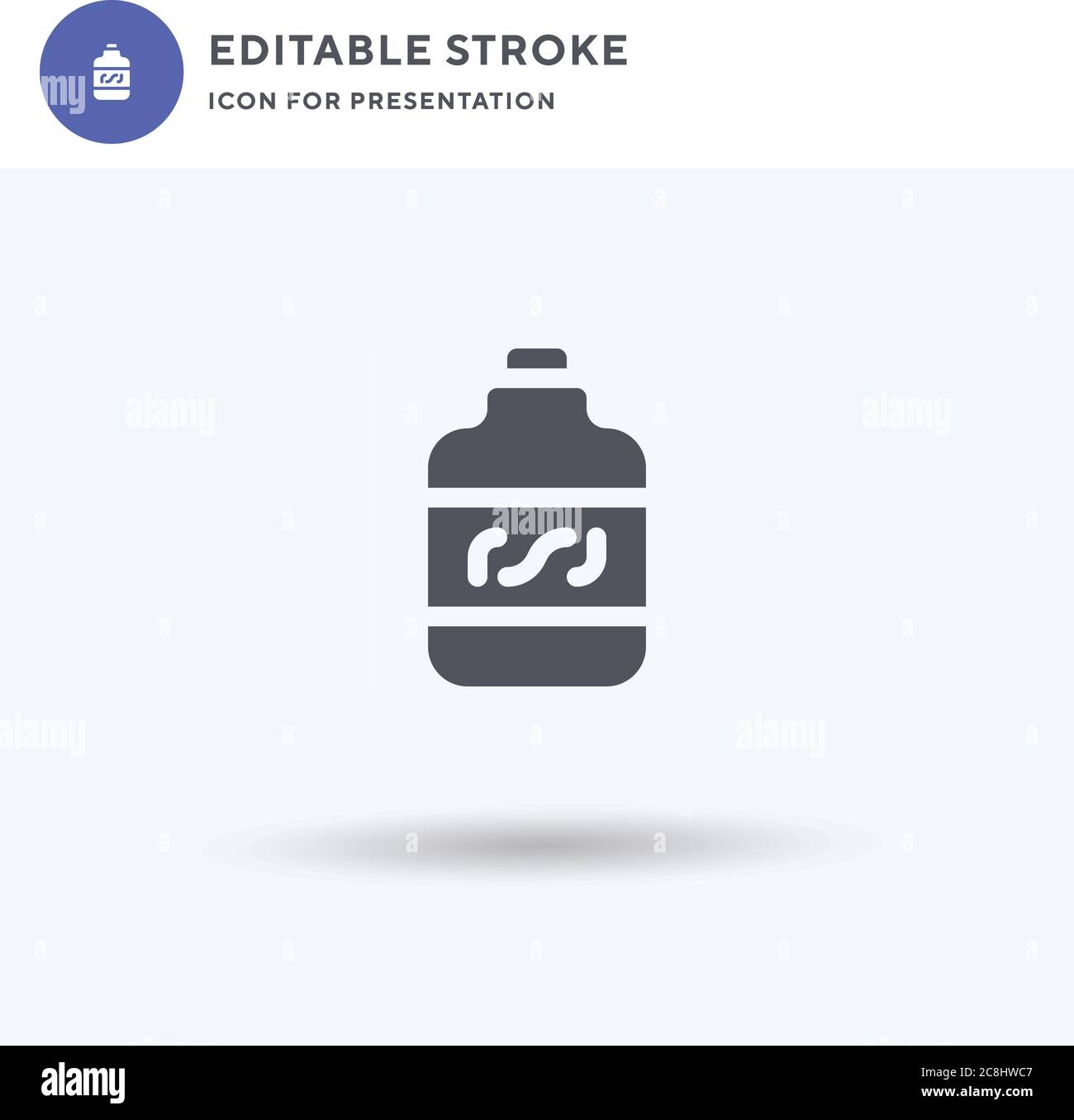 Zam Zam icon vector, filled flat sign, solid pictogram isolated on ...