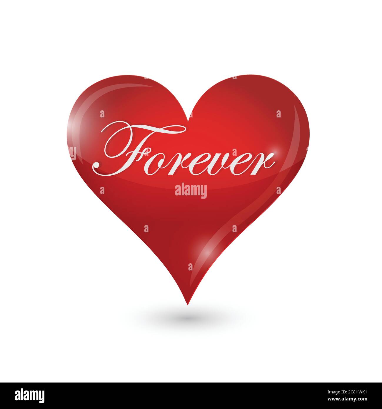 Amorous declaration Stock Vector Images - Alamy