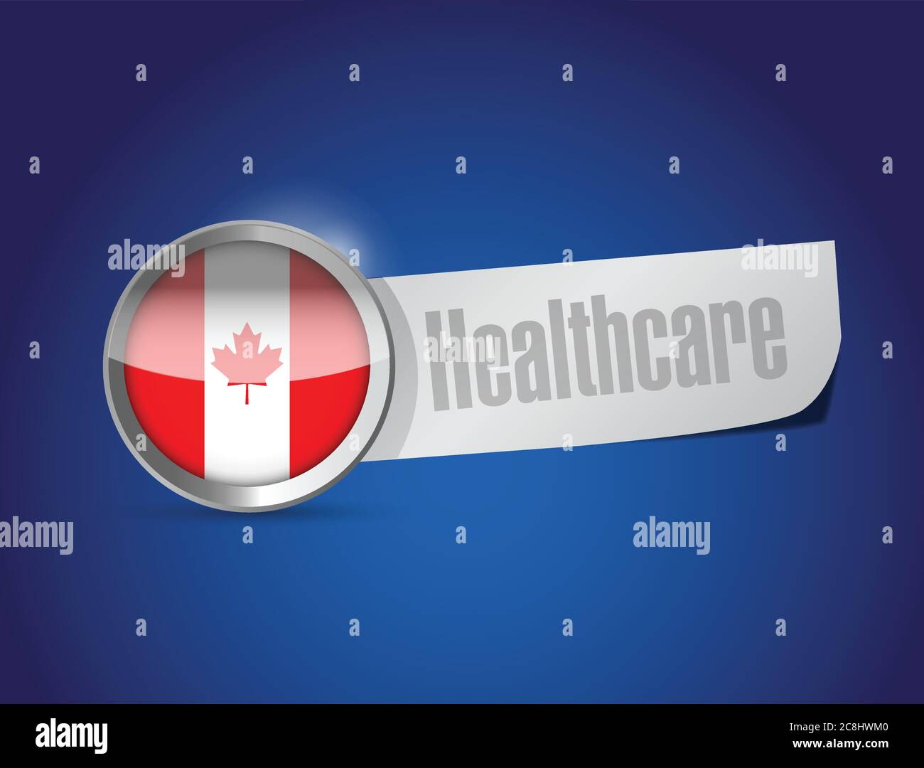 Canada healthcare Stock Vector Images - Alamy
