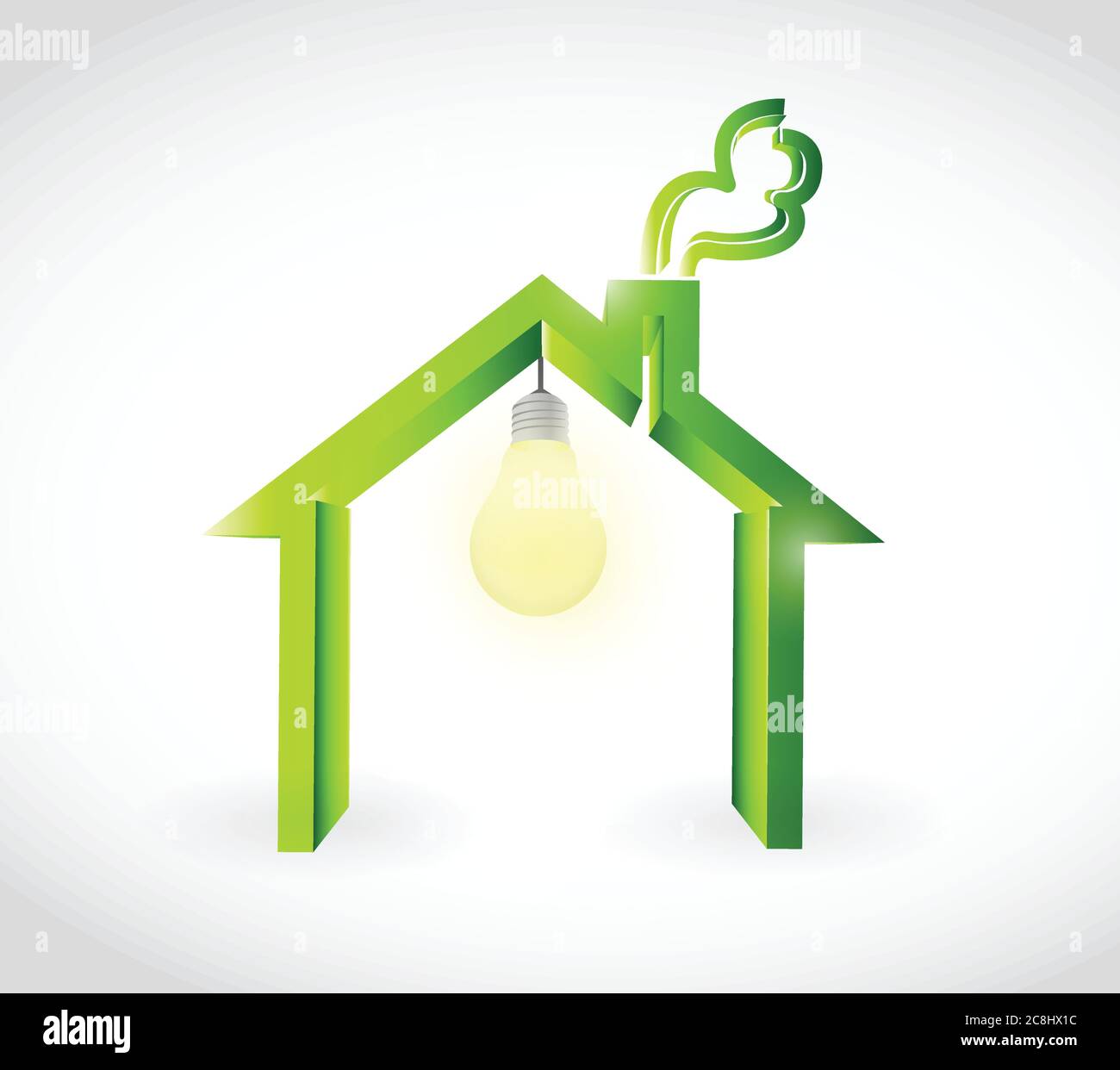 Fluorescent light home Stock Vector Images - Alamy