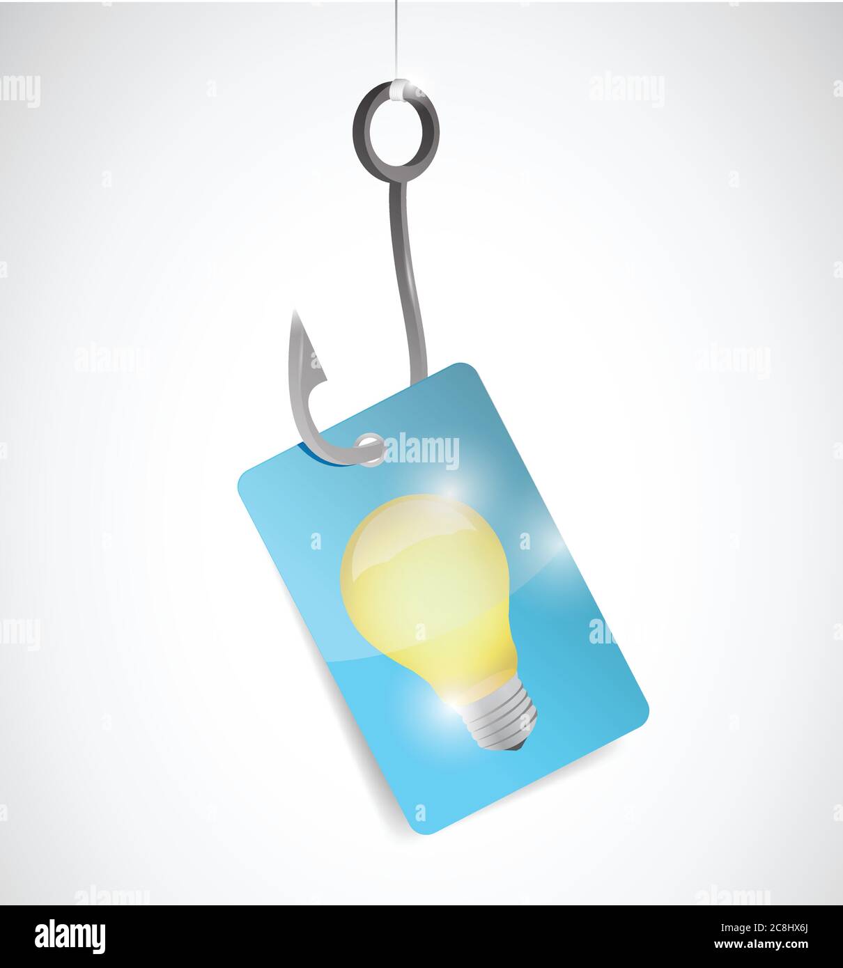 Fishing ideas concept illustration design over a white background Stock ...