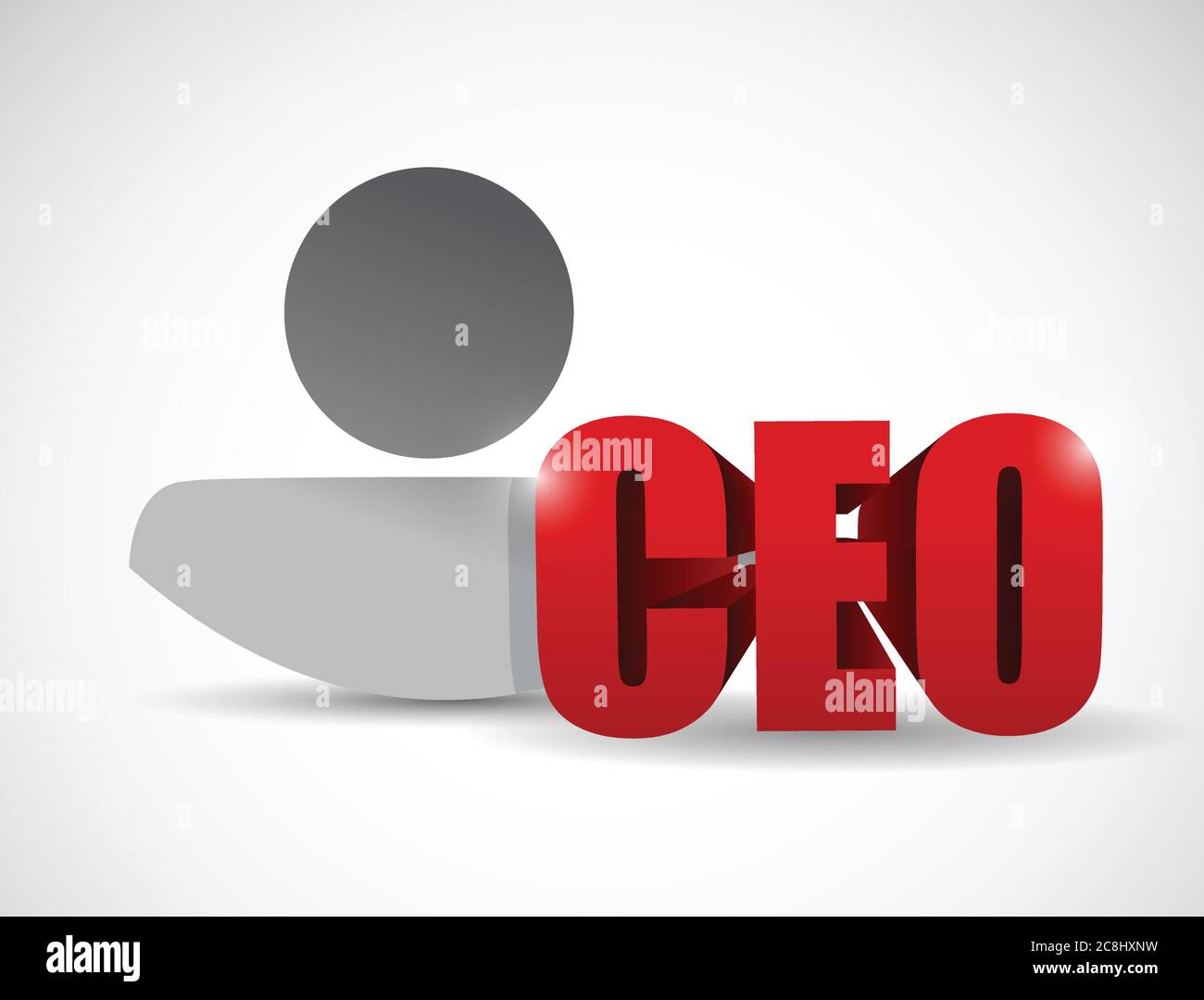 Blue sign ceo symbol icon hi-res stock photography and images - Alamy