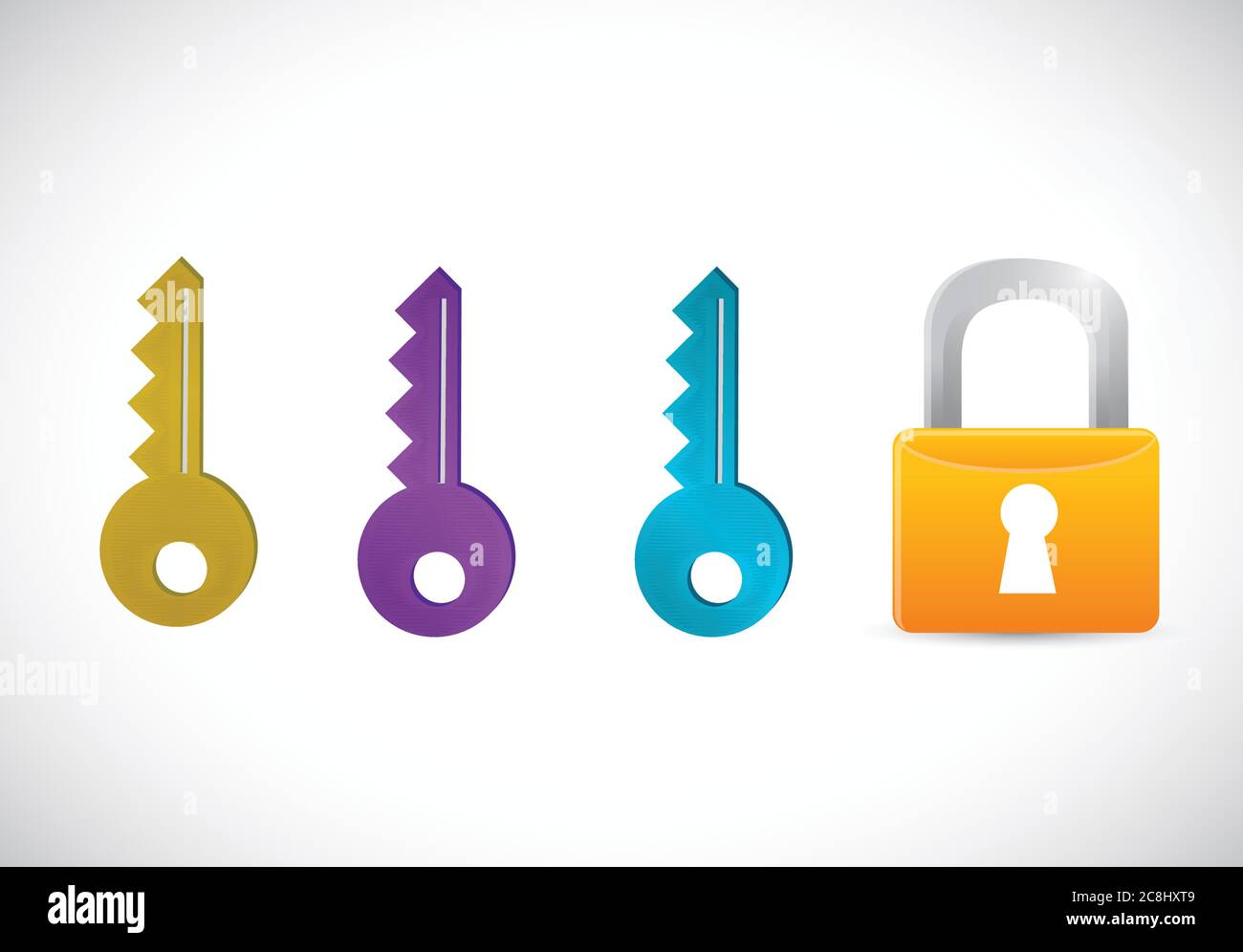 Click lock Stock Vector Images - Alamy