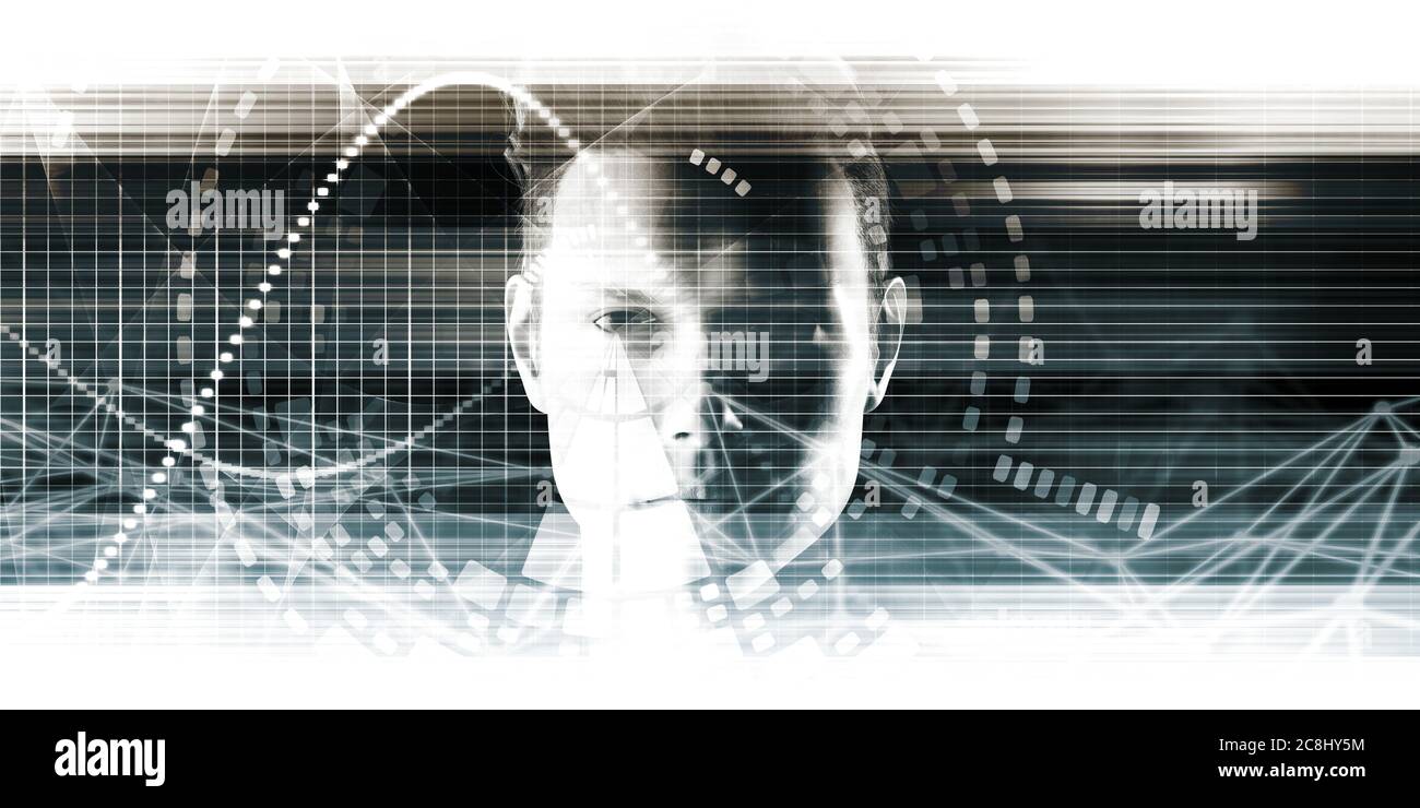 Dynamic Technology and Automated System of the Future Stock Photo - Alamy