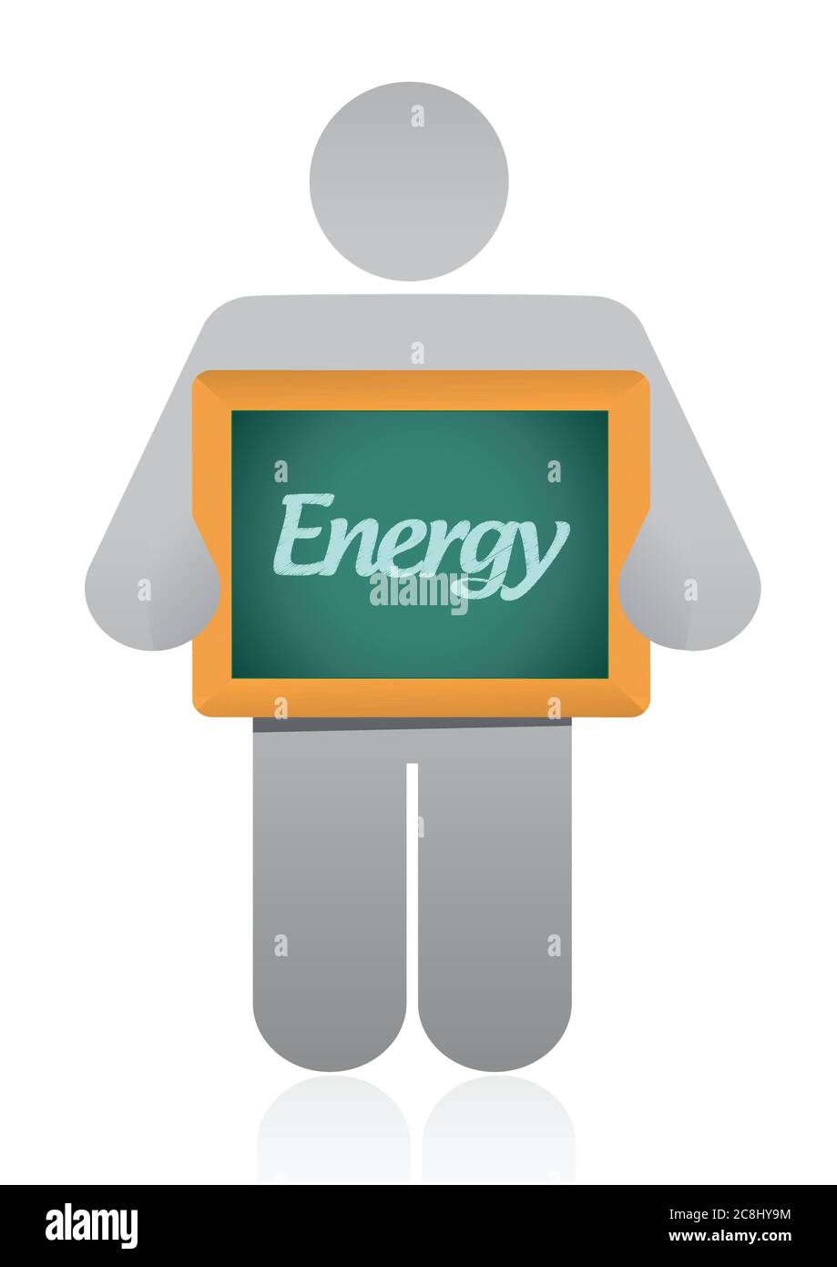 3d render energy sign Stock Vector Images - Alamy